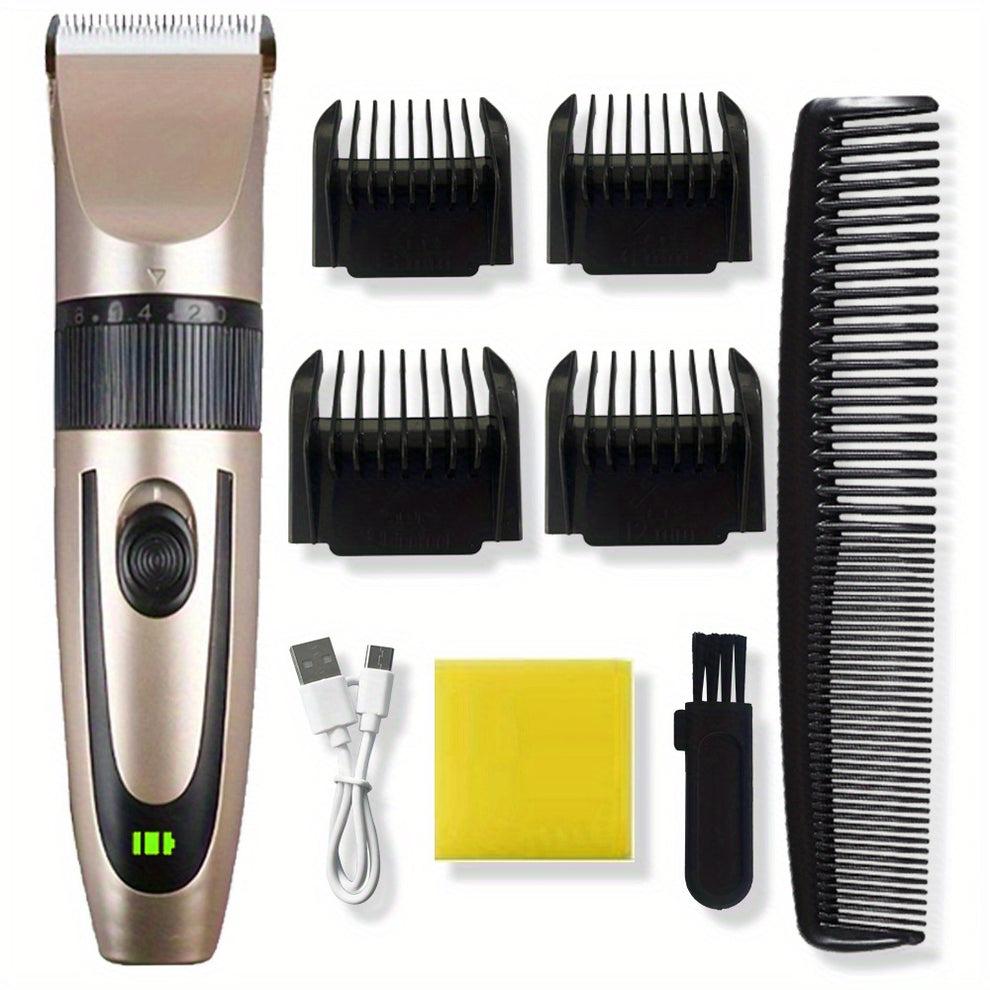 Professional Rechargeable Hair Clipper Special Electric Scissors for H ...